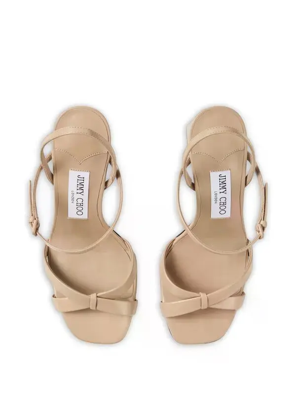 JIMMY CHOO Elsy Block-heel Sandals - Neutrals