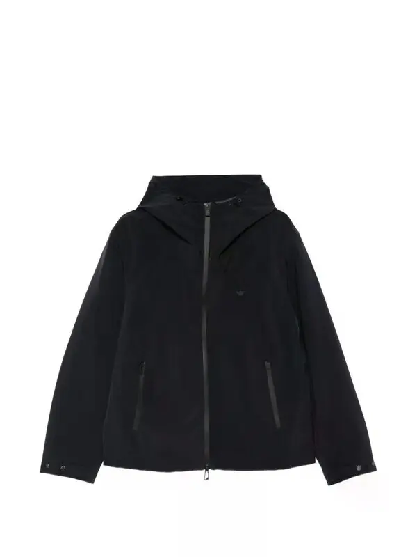 Emporio Armani Hooded Zip-up Jacket