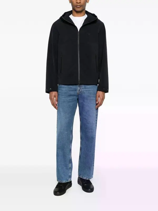 Emporio Armani Hooded Zip-up Jacket