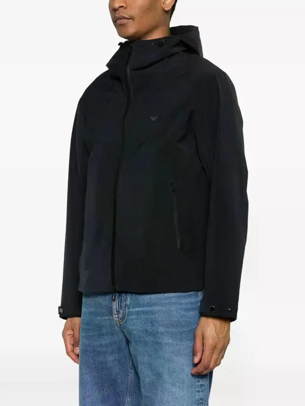 Emporio Armani Hooded Zip-up Jacket