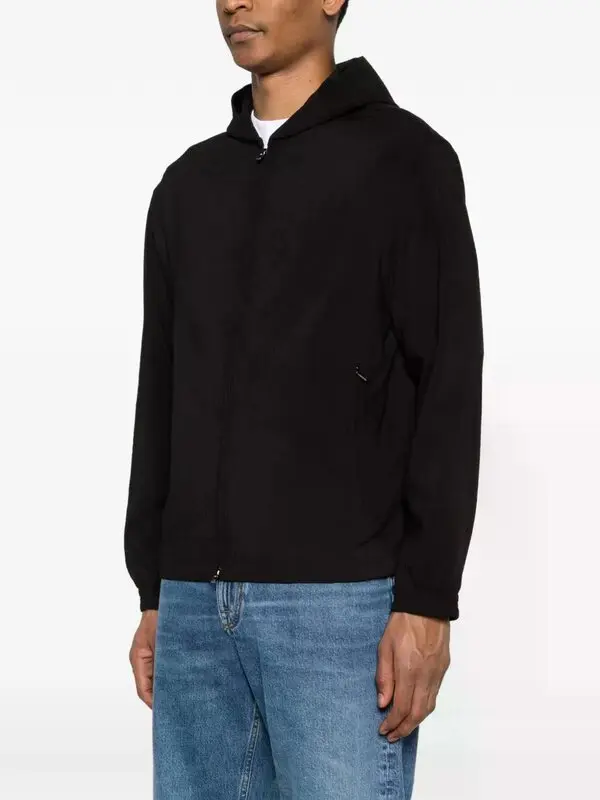 Emporio Armani Hooded Zip-up Jacket