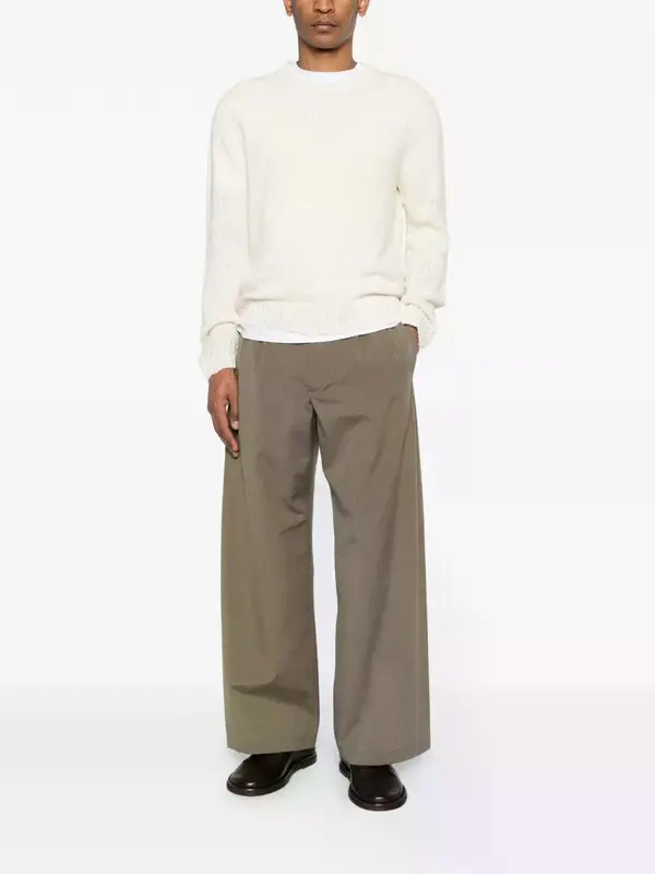 THE ROW Crew-neck Knitted Sweater