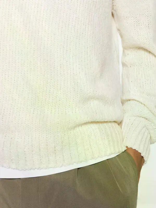 THE ROW Crew-neck Knitted Sweater