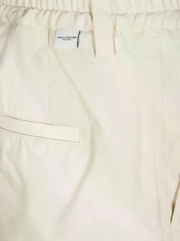 PAOLO PECORA Pleated Shorts
