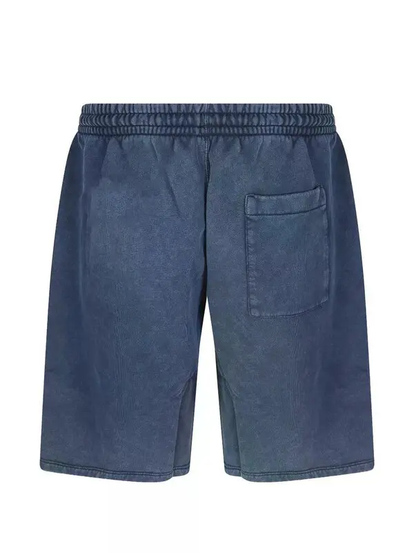 Off-White Cotton Drawstring Shorts