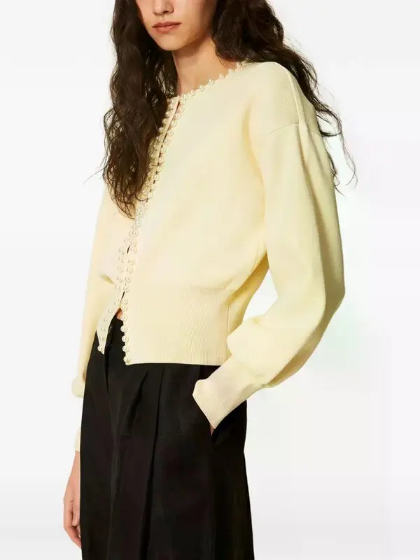 TWINSET Pearl-embellished Cardigan