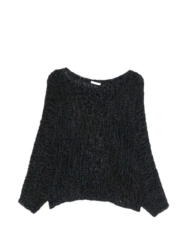 HAIKURE Jenna Open-knit Sweater - Grey