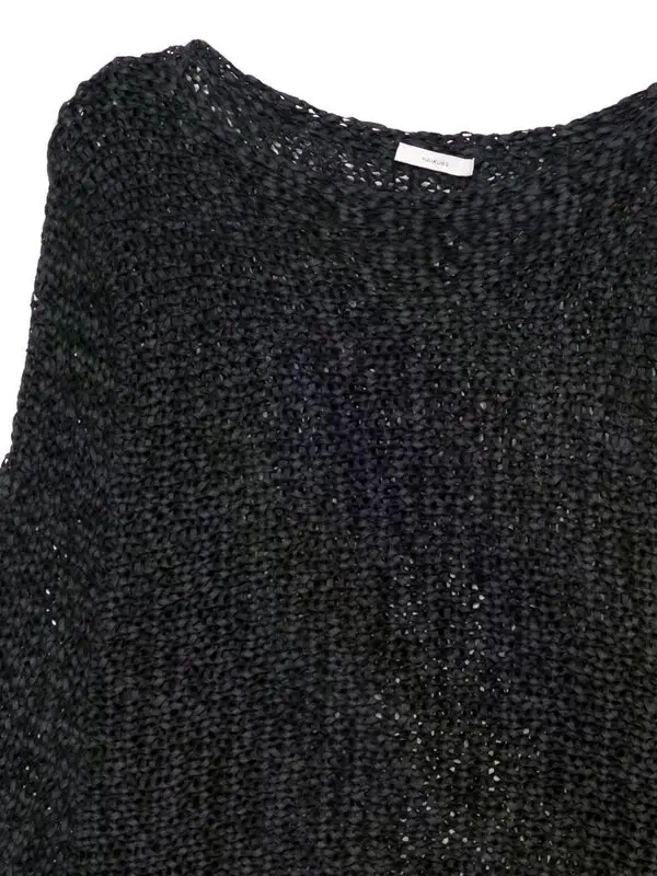 HAIKURE Jenna Open-knit Sweater - Grey