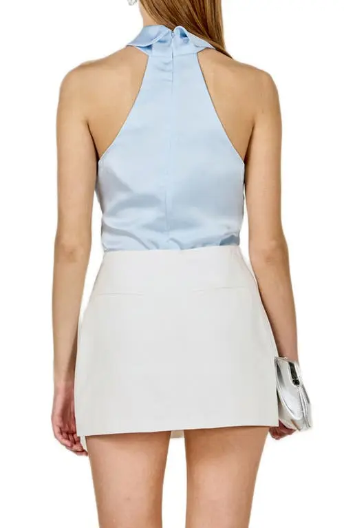 Endless Rose Satin Halter Top