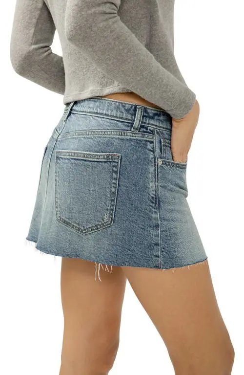 SILVER JEANS CO. Denim Micro Miniskirt