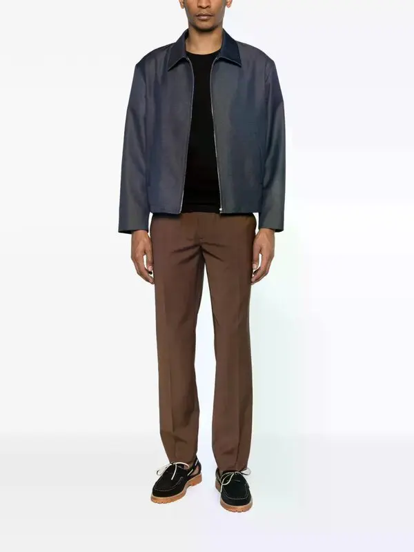 Sandro Zipped Shirt Jacket