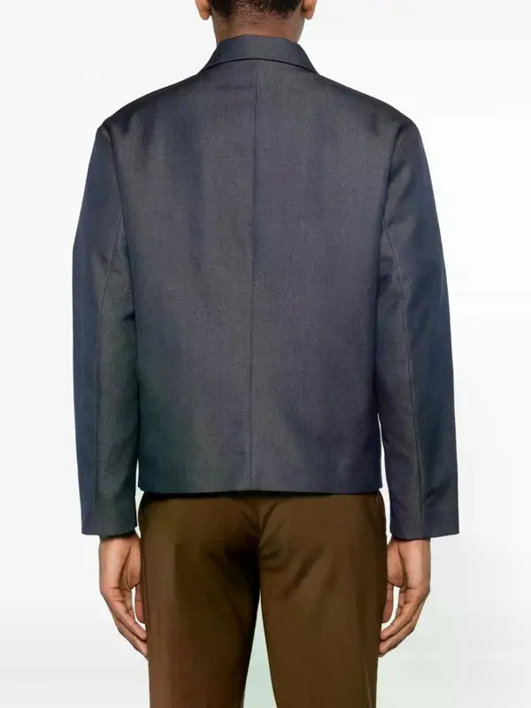 Sandro Zipped Shirt Jacket