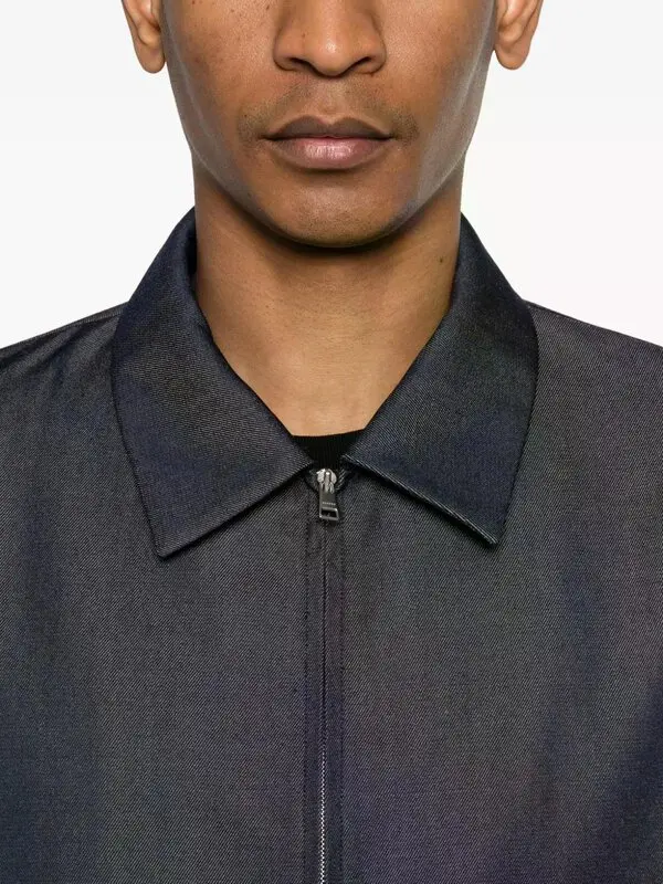 Sandro Zipped Shirt Jacket