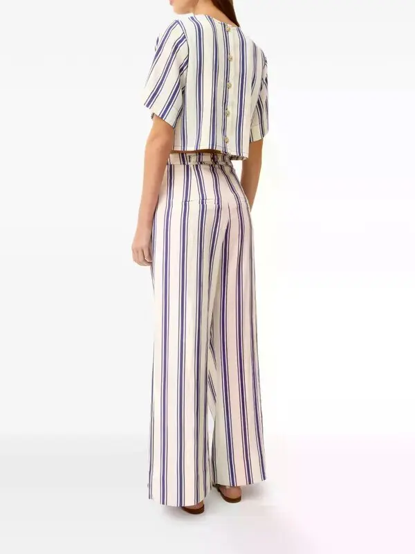 MARIE OLIVER Macbee Sailor Stripe Trousers