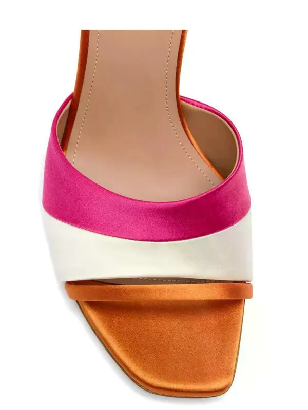 MALONE SOULIERS Roxanne Colorblock Sandals - Orange