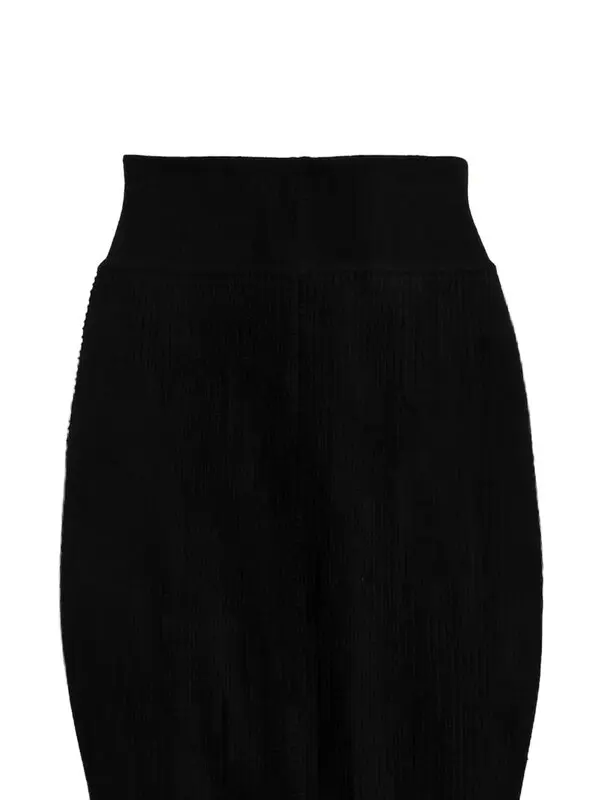 Rick Owens Ribbed Knit Skirt