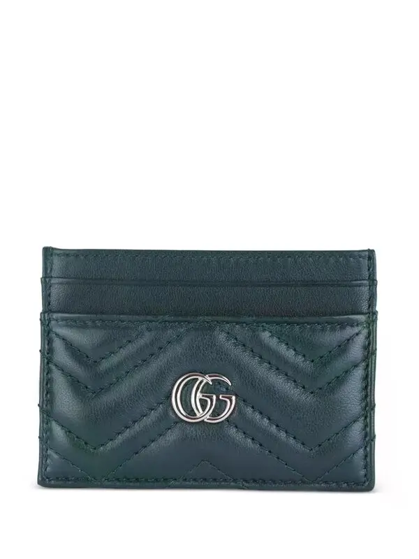 Gucci Leather Cardholder - Green