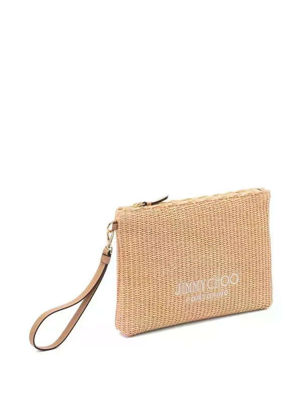 JIMMY CHOO Zipped Flat Pouch