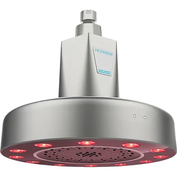 HIGHERDOSE Red Light Shower Filter - Chrome