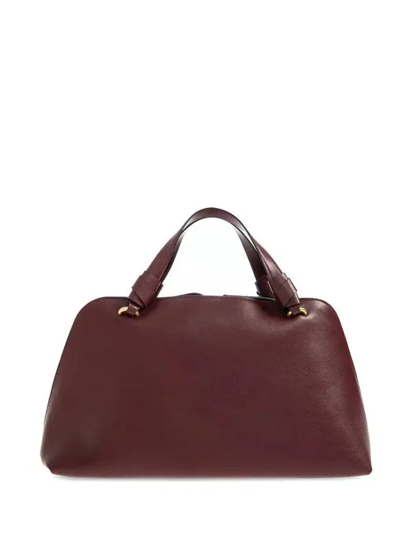 NEOUS Aries Leather Tote Bag - Red