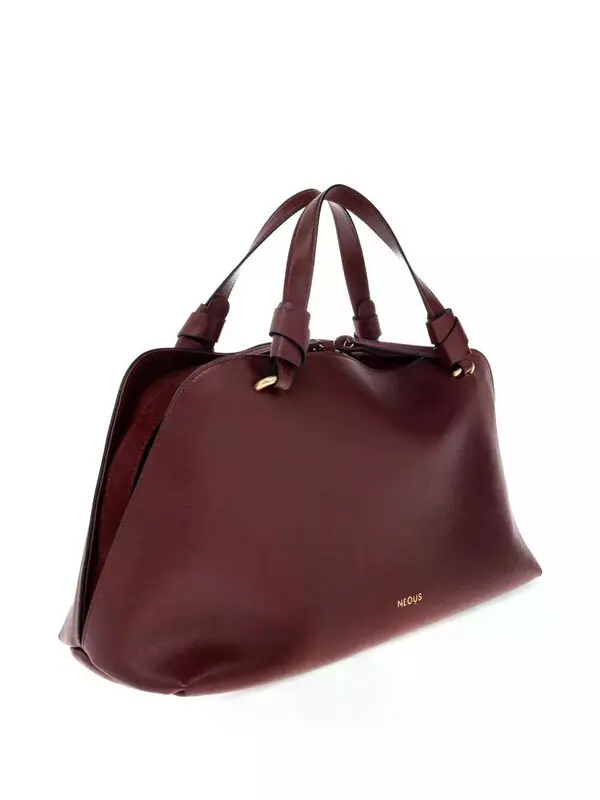 NEOUS Aries Leather Tote Bag - Red