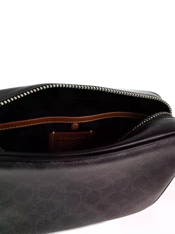 COACH Charter Pattern Strap Tote Bag - Grey