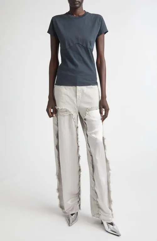 HAIKURE Albie Cotton T-shirt - Carbon