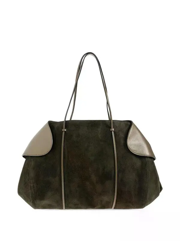 NEOUS Berenices Suede Tote Bag - Green
