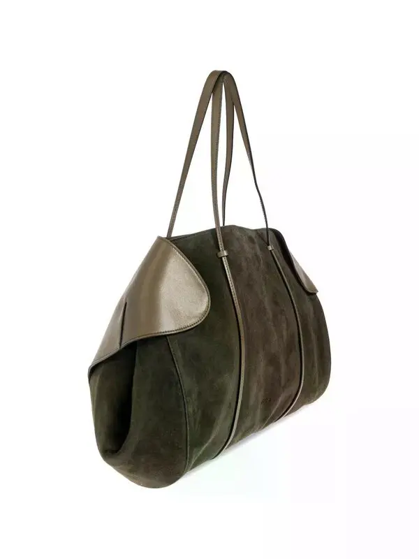 NEOUS Berenices Suede Tote Bag - Green