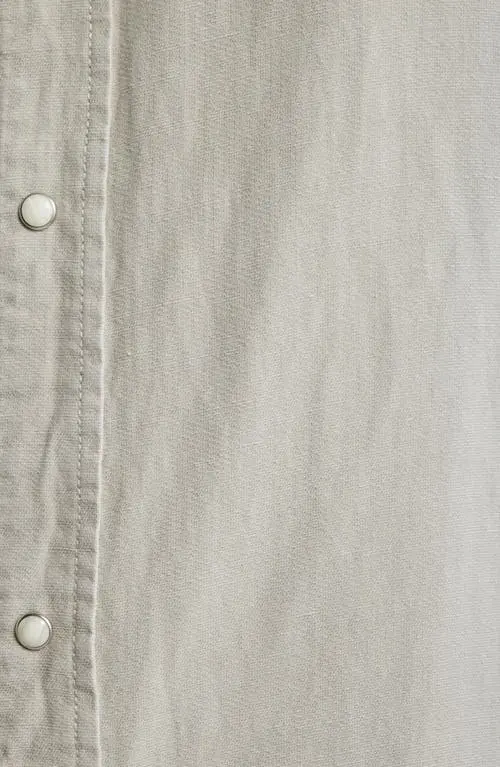 FRAME Classic Front Snap Shirt