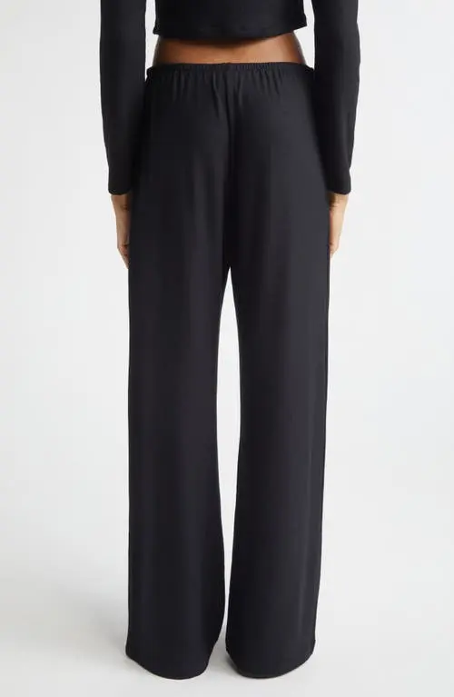LESET Lauren Knit Wide-leg Pants