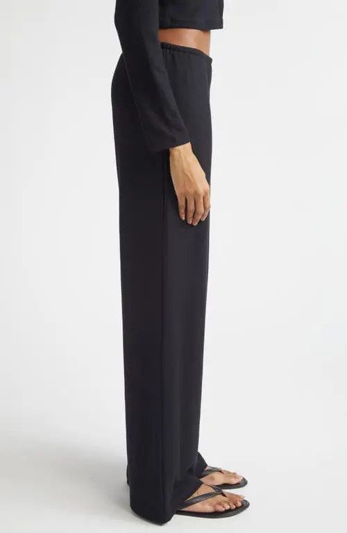 LESET Lauren Knit Wide-leg Pants