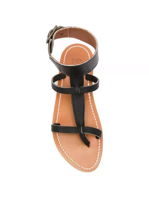 K.JACQUES Ankle-cuff Flat Sandals