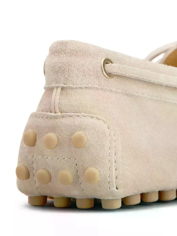 TOD'S Gommino Lace-up Loafers - Neutrals