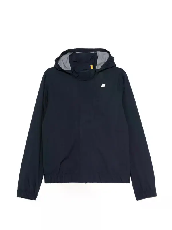 K-WAY Aurene Hooded Jacket - Blue