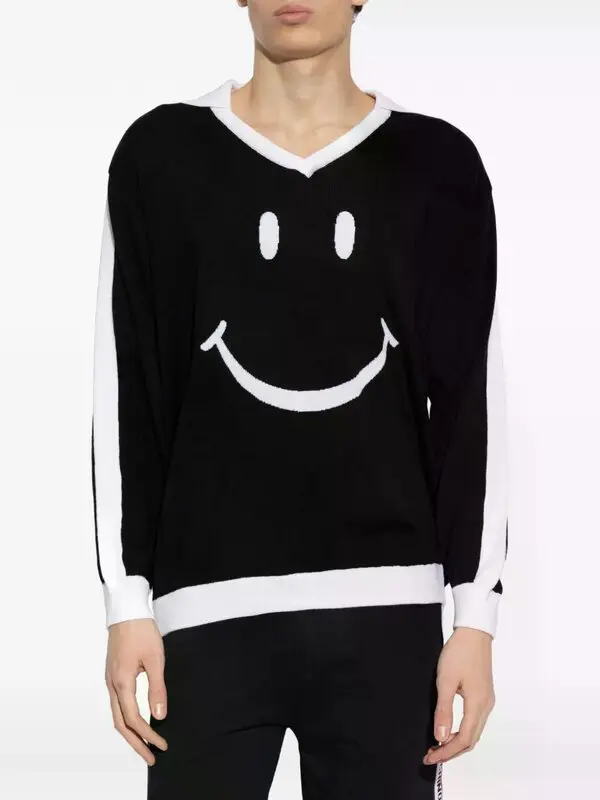 Moschino Smiley-print Sweater
