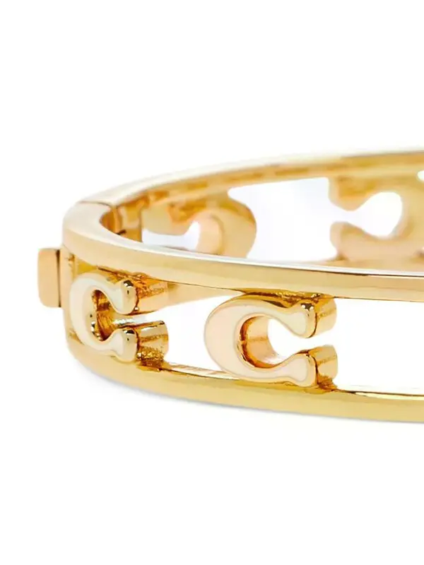 COACH Logo Bracelet - Gold