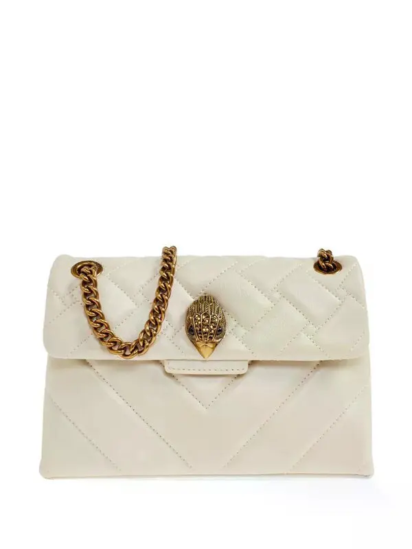 Kurt Geiger Quilted Leather Shoulder Bag - Neutrals