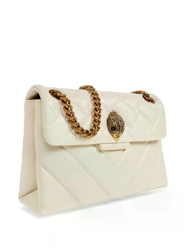 Kurt Geiger Quilted Leather Shoulder Bag - Neutrals