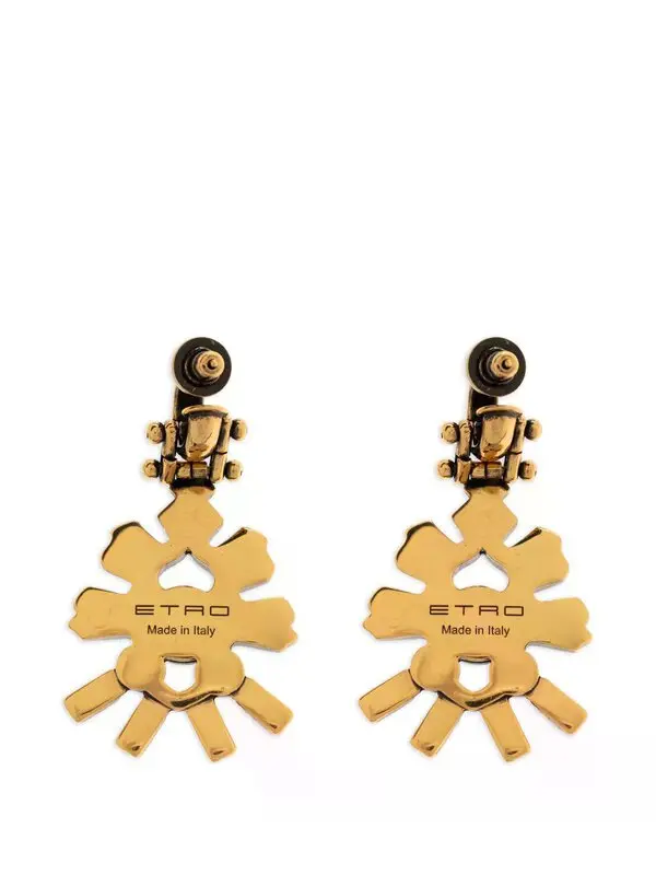 Etro Floral Drop Earrings