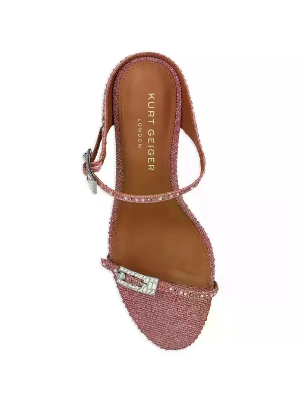 Kurt Geiger Strass-embellished Sandals - Pink