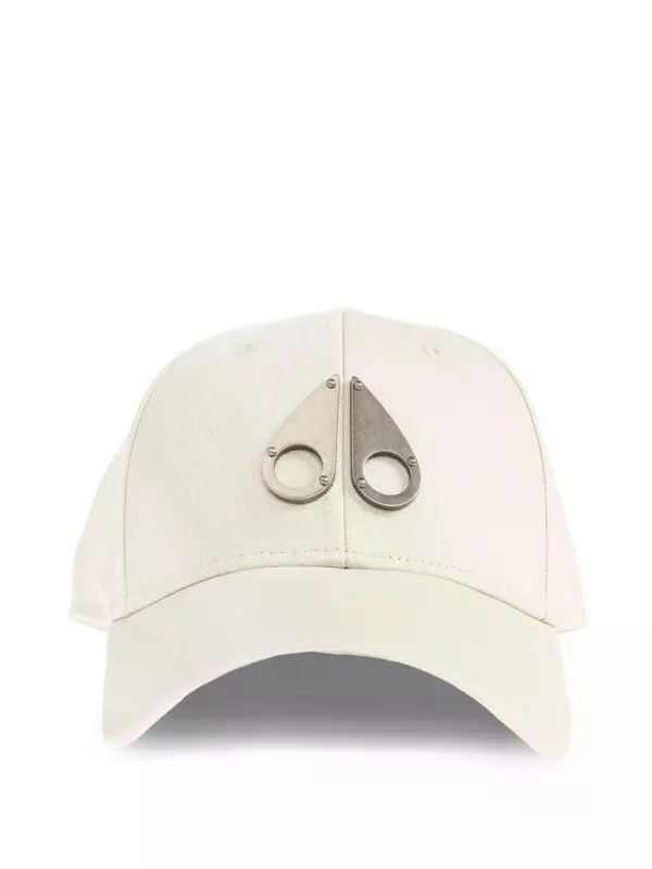 Moose Knuckles Logo Plaque Cap - Neutrals