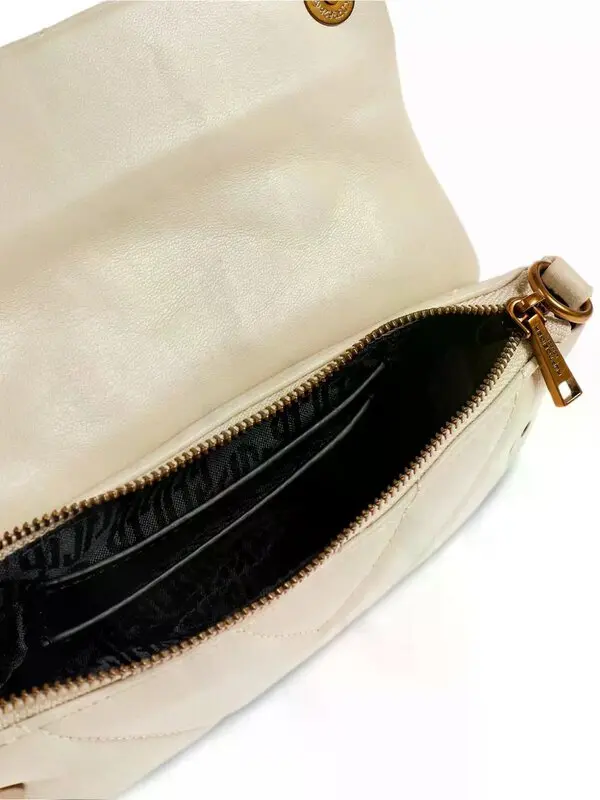 Kurt Geiger Quilted Leather Mini Bag - Neutrals
