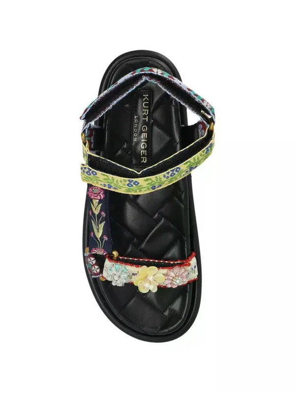 Kurt Geiger Orson Platform Sandals - Blue