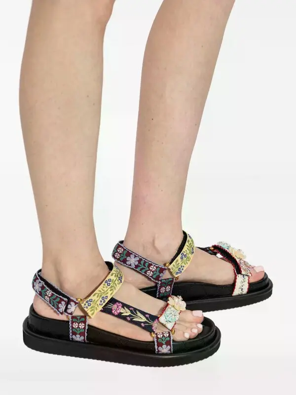 Kurt Geiger Orson Platform Sandals - Blue