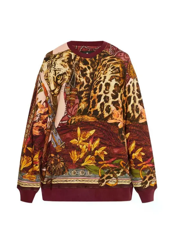 Etro Animal Print Sweatshirt