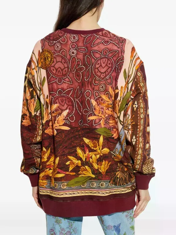 Etro Animal Print Sweatshirt