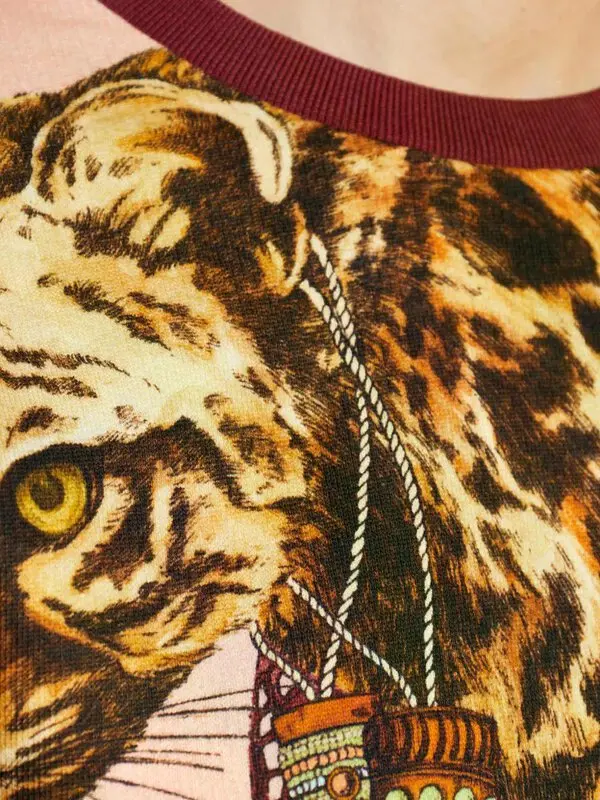 Etro Animal Print Sweatshirt