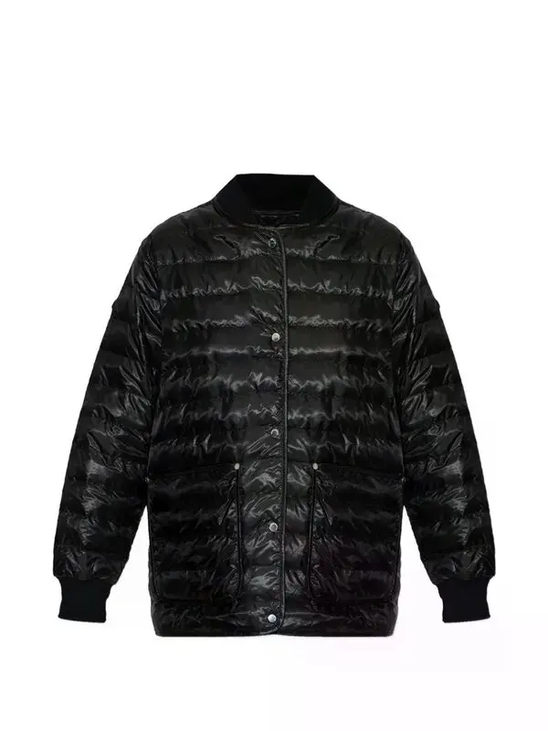 Moose Knuckles Transit Quilted Button-fastening Jacket - Black