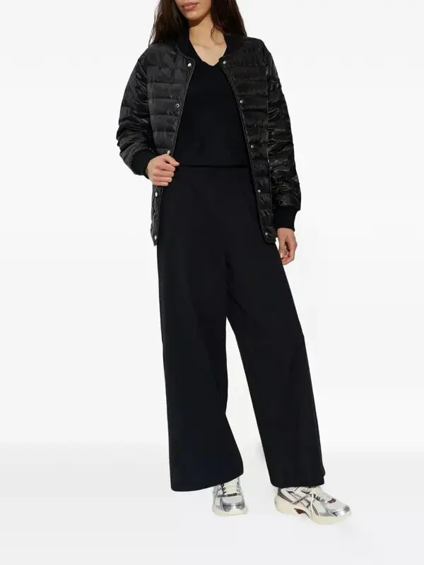 Moose Knuckles Transit Quilted Button-fastening Jacket - Black
